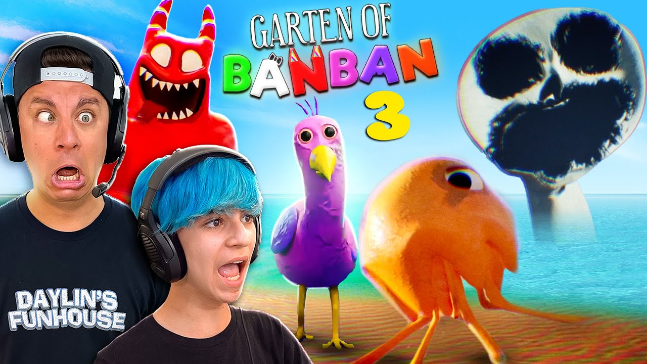 WE BEAT GARTEN OF BANBAN 3 Full Game and Ending (Daylin's Funhouse ...