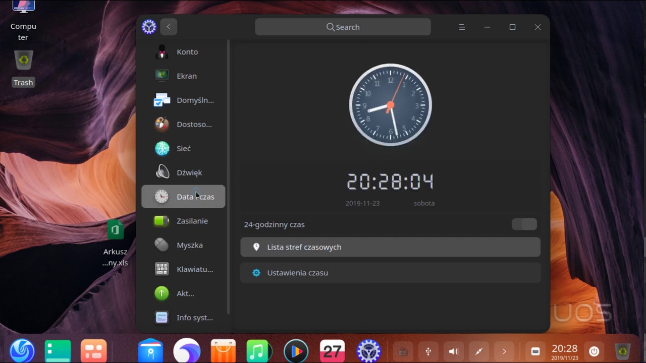Deepin 20 beta (UOS) after installation - YouTube