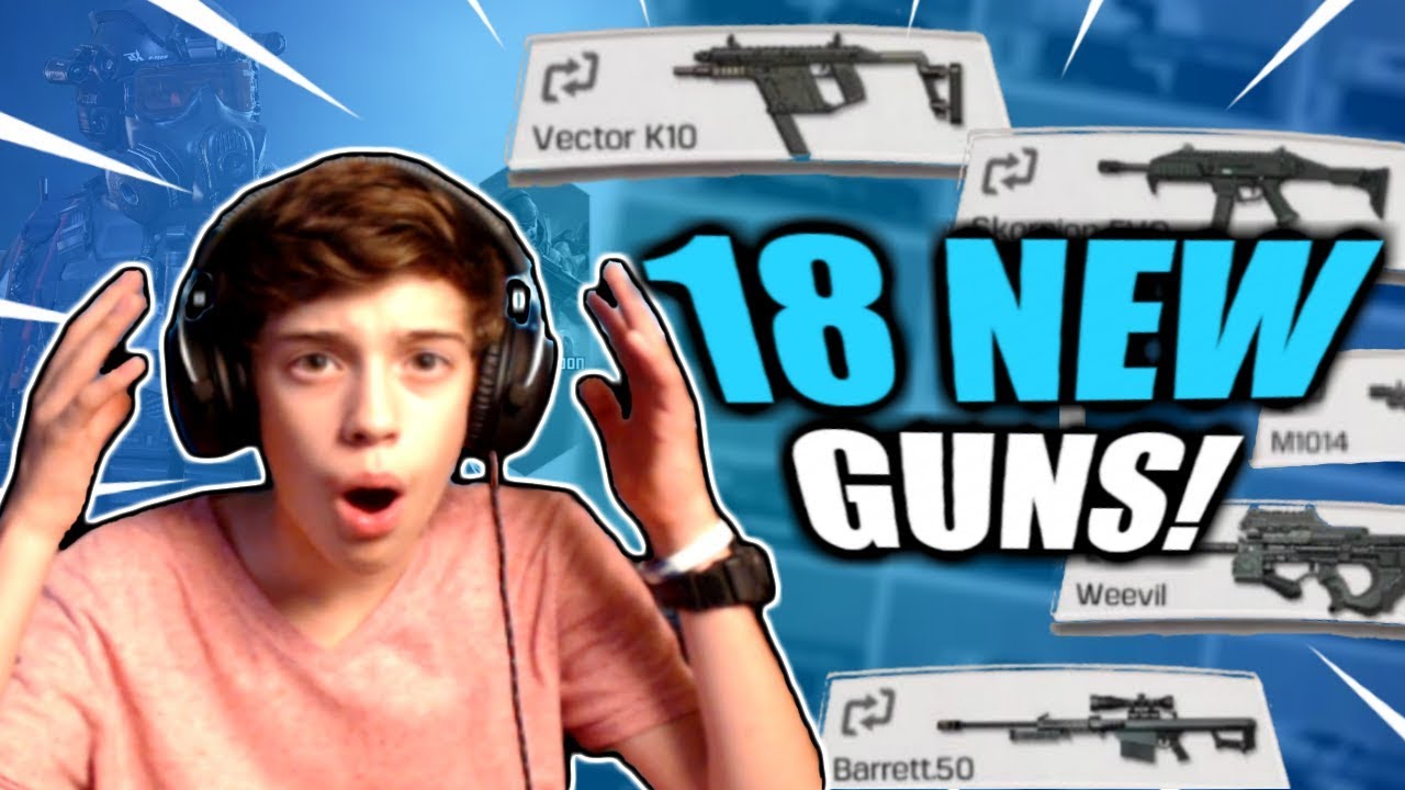 NEW GUNS COMING TO Call of Duty Mobile! // *18* LEAKED Guns COD Mobile ...