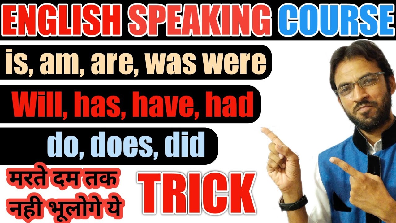 Use Of Is, Am, Are, Was, Were, Will, Has, Have, Had, Do, Does, Did ...