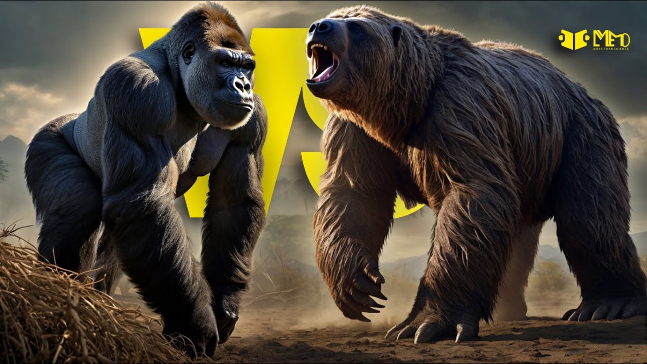 Epic Showdown: Gorilla vs. Megatherium! - YouTube