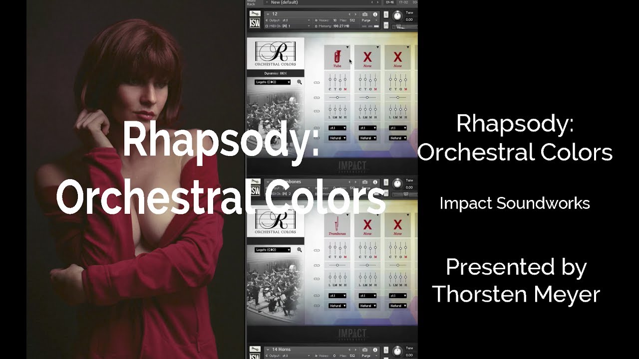 Rhapsody: Orchestral Colors legato scripting sound - YouTube