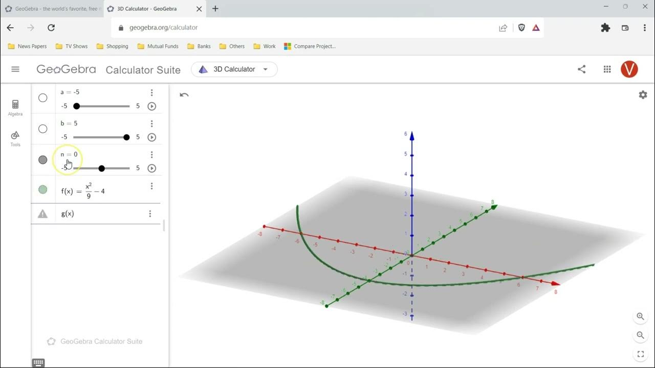 Visually - Volume of a Solid with Known Cross Sections - YouTube