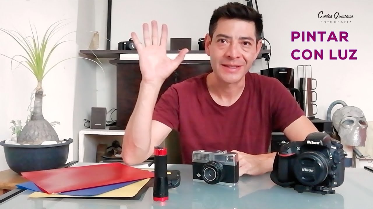Pintar con luz tutorial - YouTube