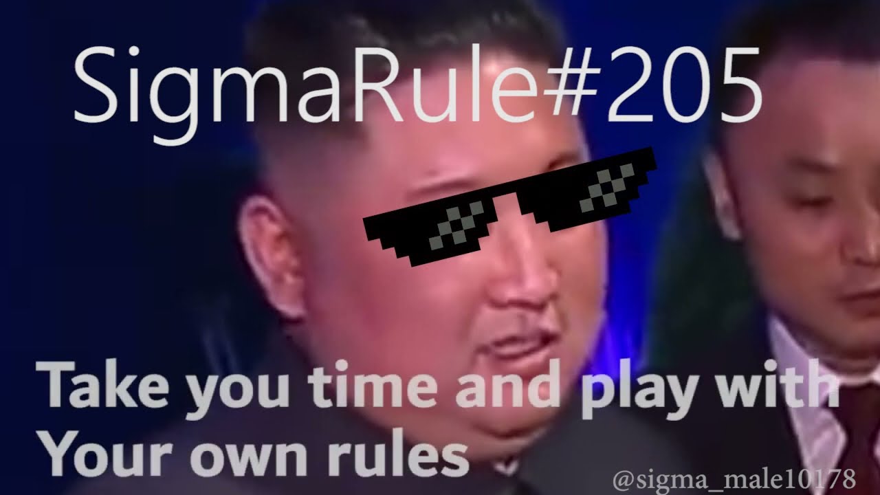 SIGMA RULE #grindset Ft. Kim Jong-un And Vladimir Putin - YouTube