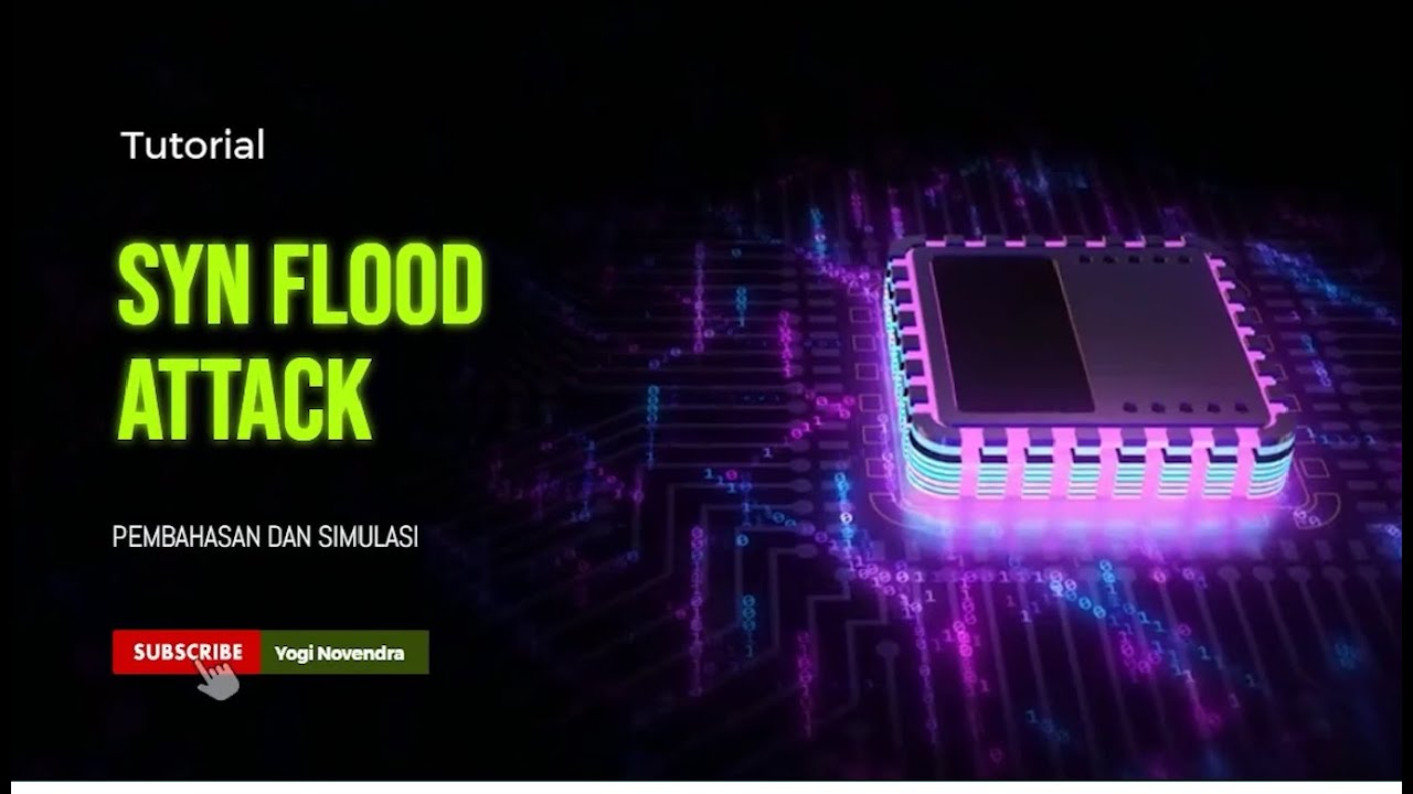 Simulasi SYN Flood Attack - YouTube