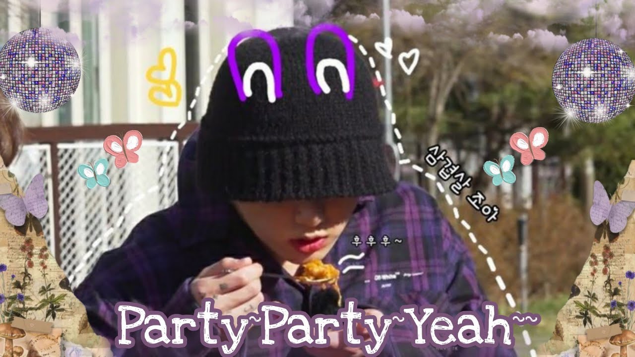 JEON JUNGKOOK Party~Party~Yeah~~🎉Lyrics edit - YouTube