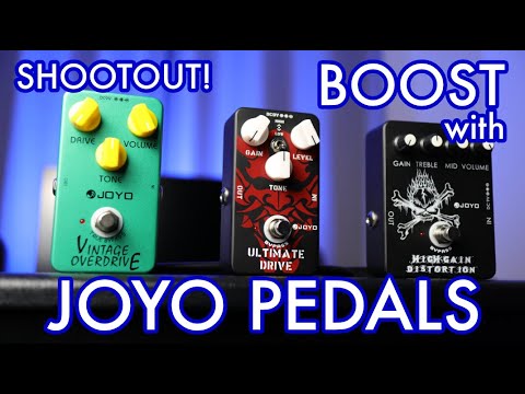 BOOST SHOOTOUT - JOYO Vintage OD vs. Ultimate Drive vs. High Gain ...