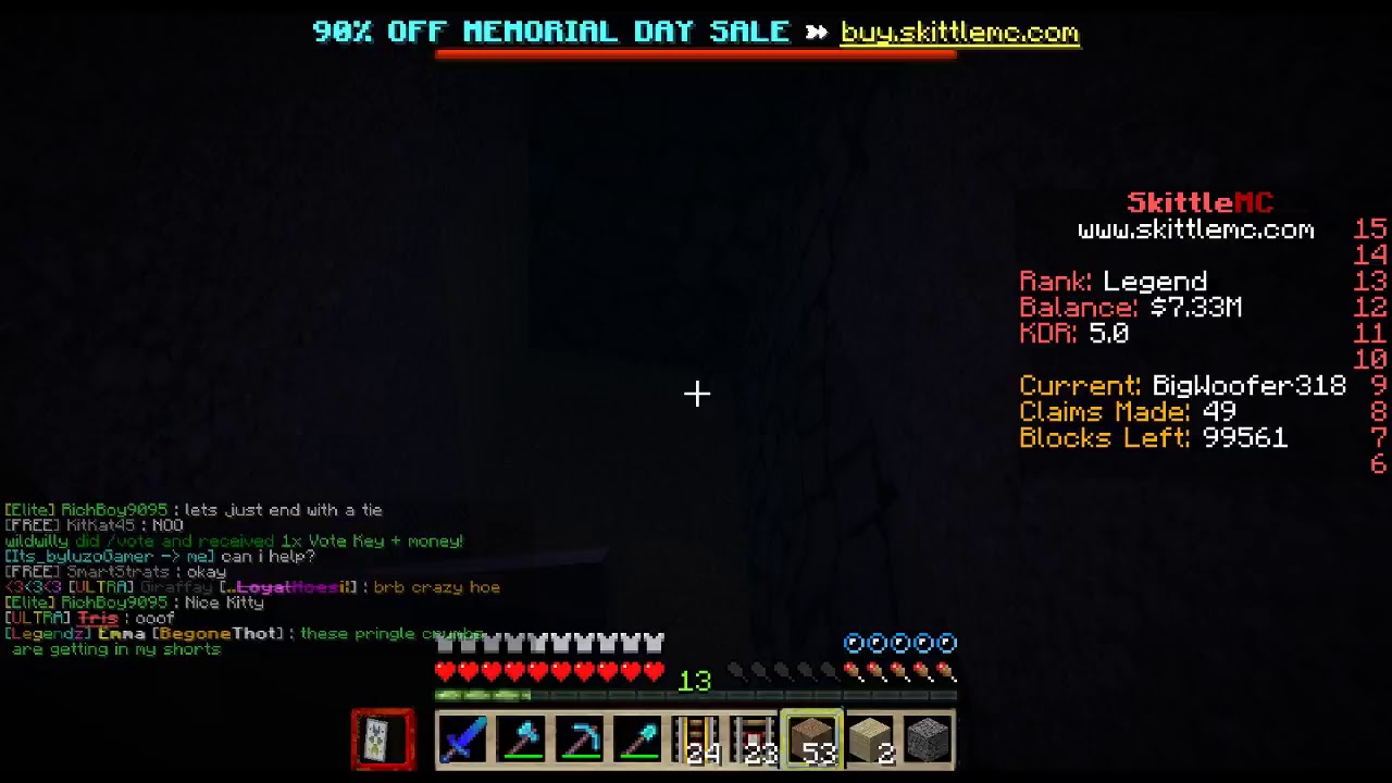 Hypickle Duels, SkittleMC and more!! Doing random dare at 150 subs ...