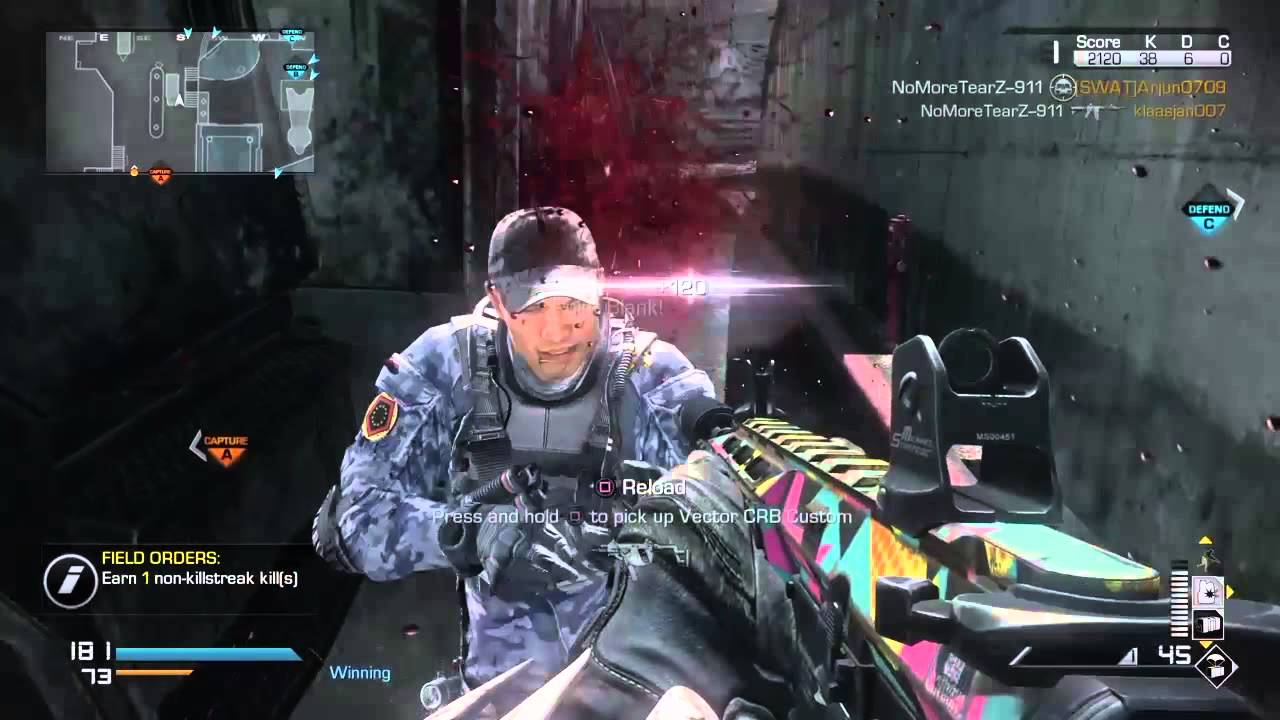 COD GHOSTS - THE RUSHER x2 CLIPS - YouTube