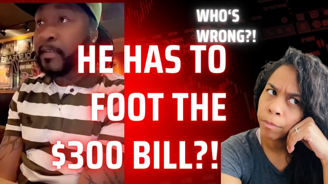 MAN IS DEMANDED TO FOOT EXPENSIVE BILL AFTER BEING INVITED! WHO'S IN ...