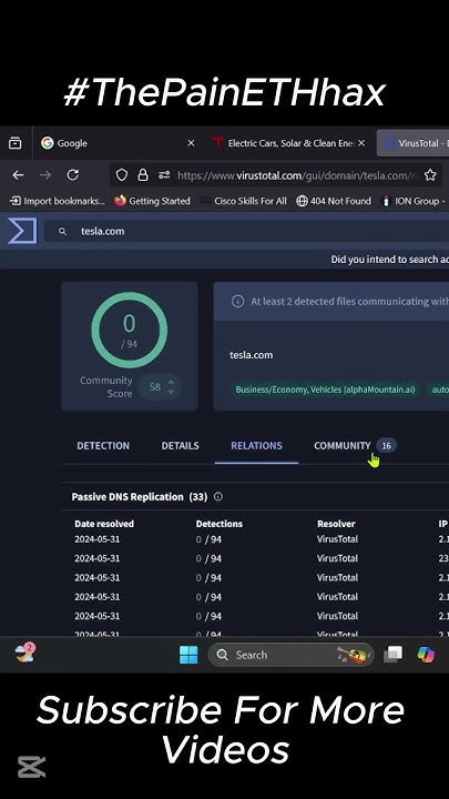 Hidden Subdomain Enumeration | Virus Total | Bug Bounty Beginners | Ethical Hacking - YouTube