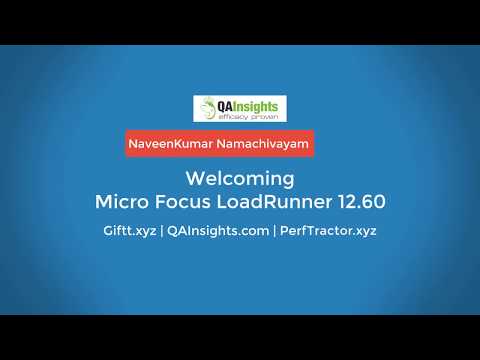 Welcoming LoadRunner 12.60 | QAInsights