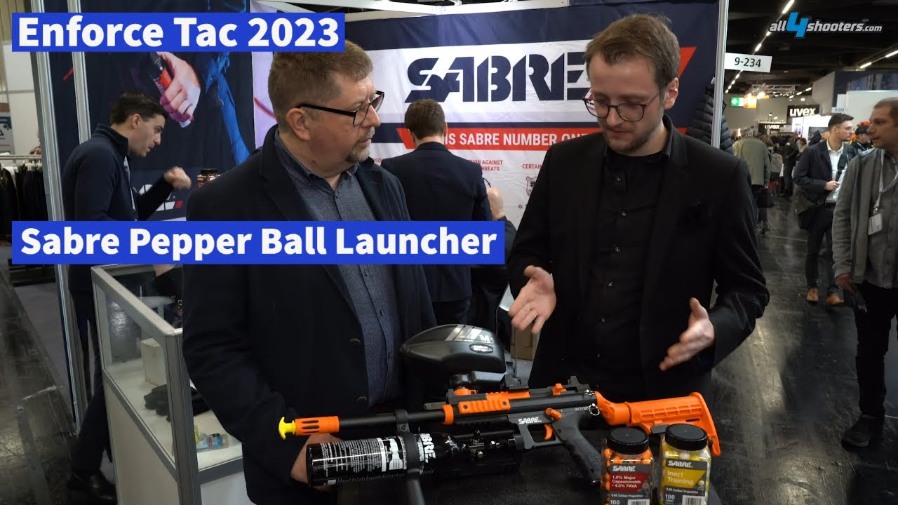 Enforce Tac 2023: Sabre Launcher – Less-Lethal im Kaliber .68 - YouTube