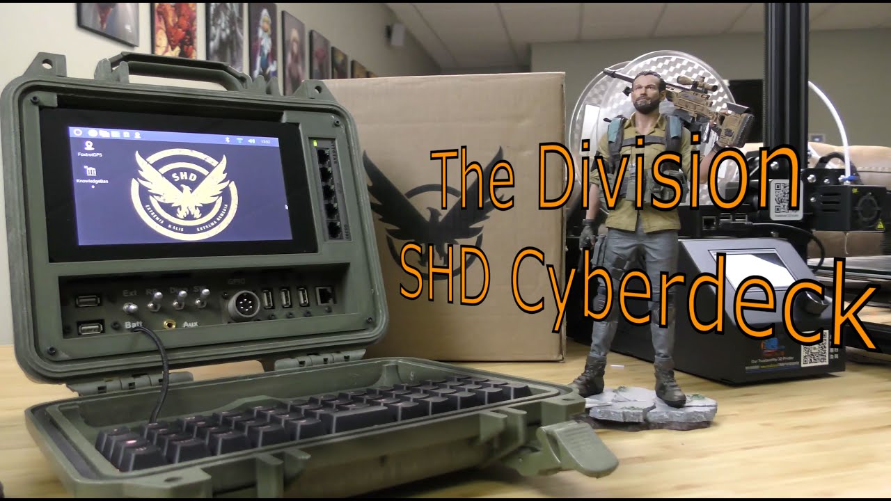 "The Division" SHD Cyberdeck | Part 1 - Features Tour | 4K - YouTube