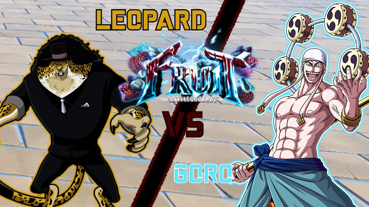 [FRUIT BATTLEGROUNDS] LEOPARD VS GORO - YouTube