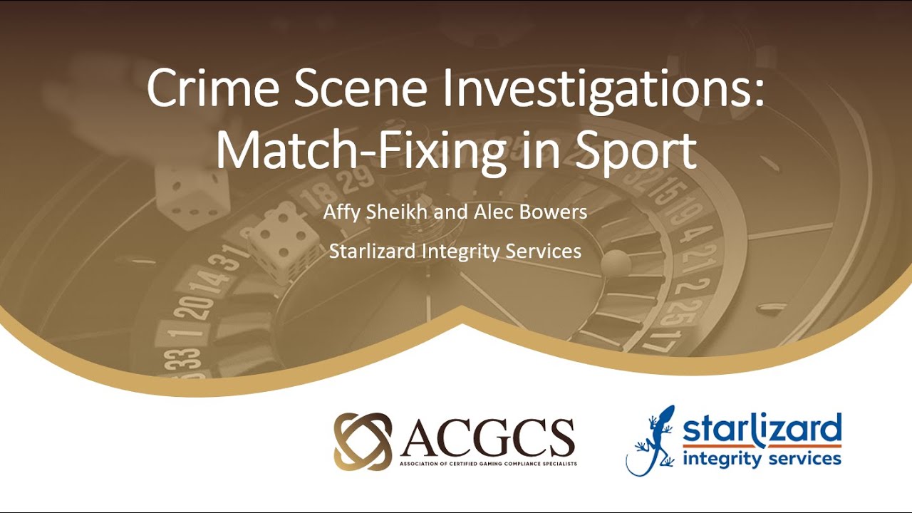 Crime Scene Investigations: Match-Fixing in Sport - YouTube