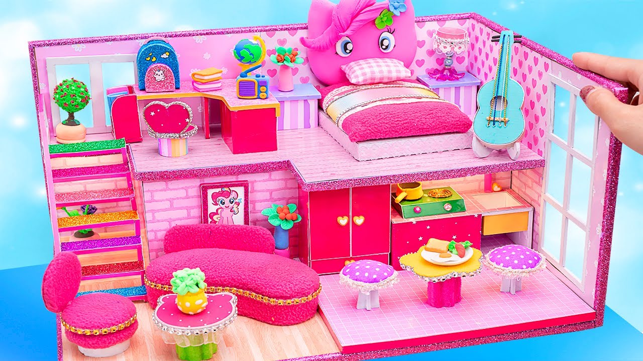 DIY Miniature House 🦄 How to Make Little Pony Miniature House with ...