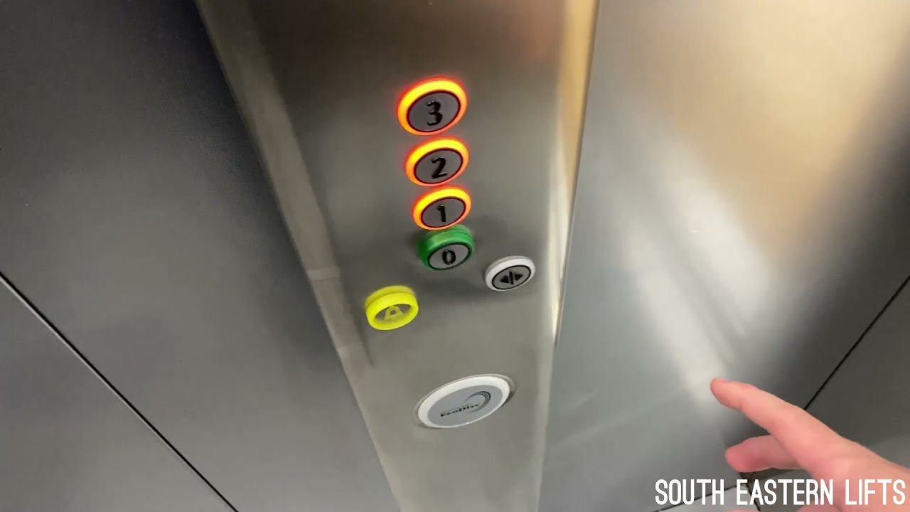 Glitchy! KONE Monospace 300 Lifts at Travelodge in Elwick Place ...