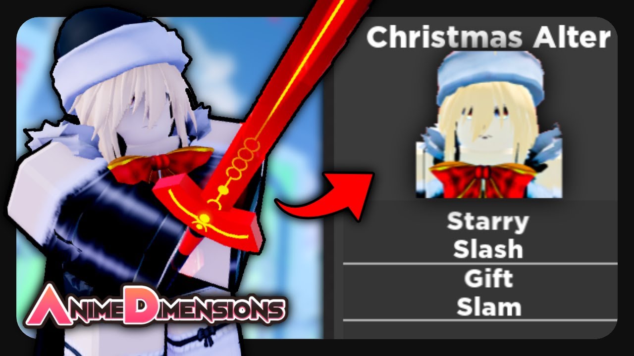 Is CHRISTMAS SABER a GOOD CHARACTER in Anime Dimensions? - YouTube