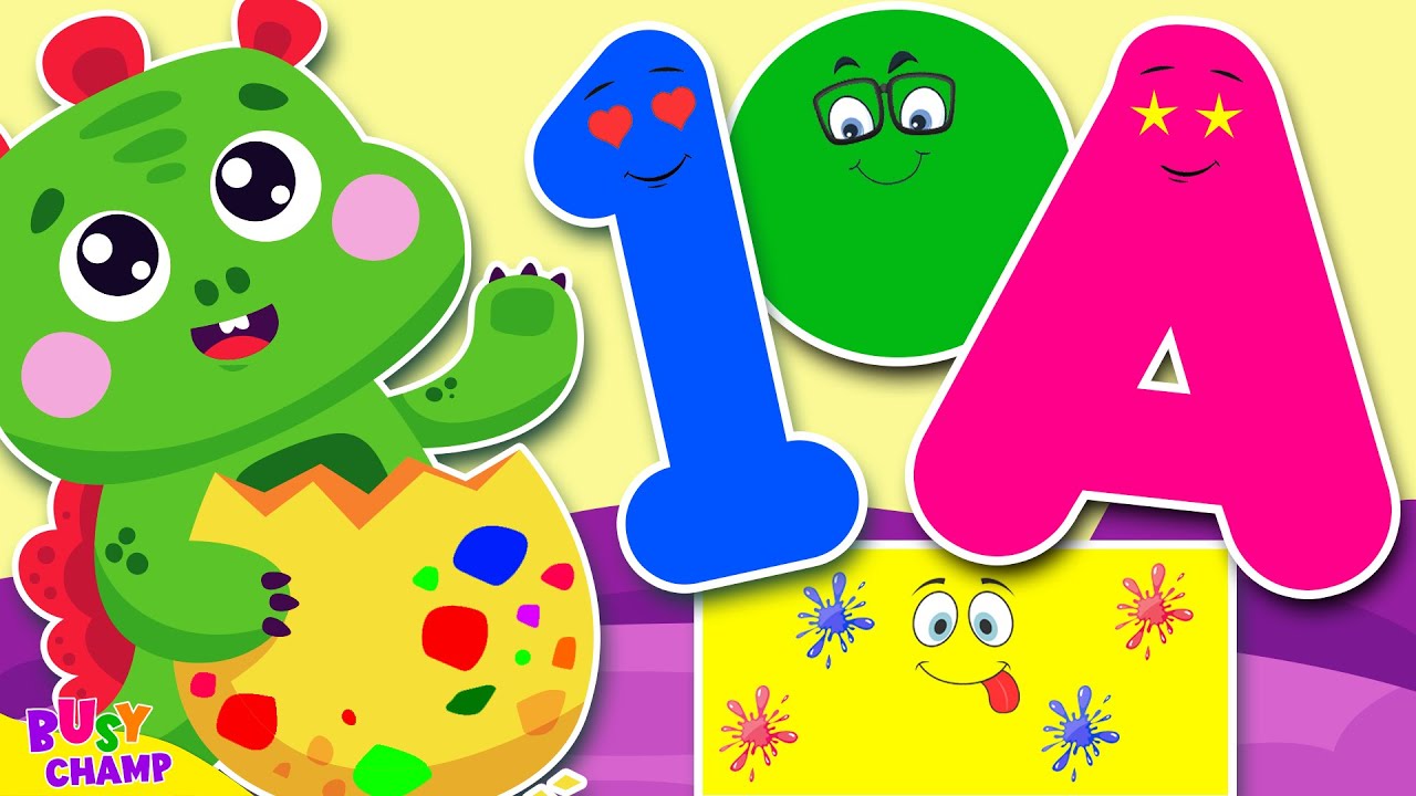 Baby Learning Videos | Babies and Toddlers Learn Colors, First Words ...