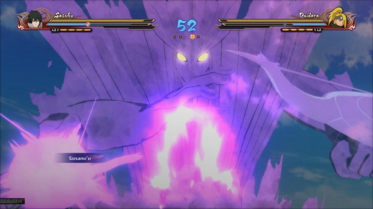 SASUKE vs DEIDARA PS5 Gameplay [4K 60FPS HDR] UHD NARUTO SHIPPUDEN ...