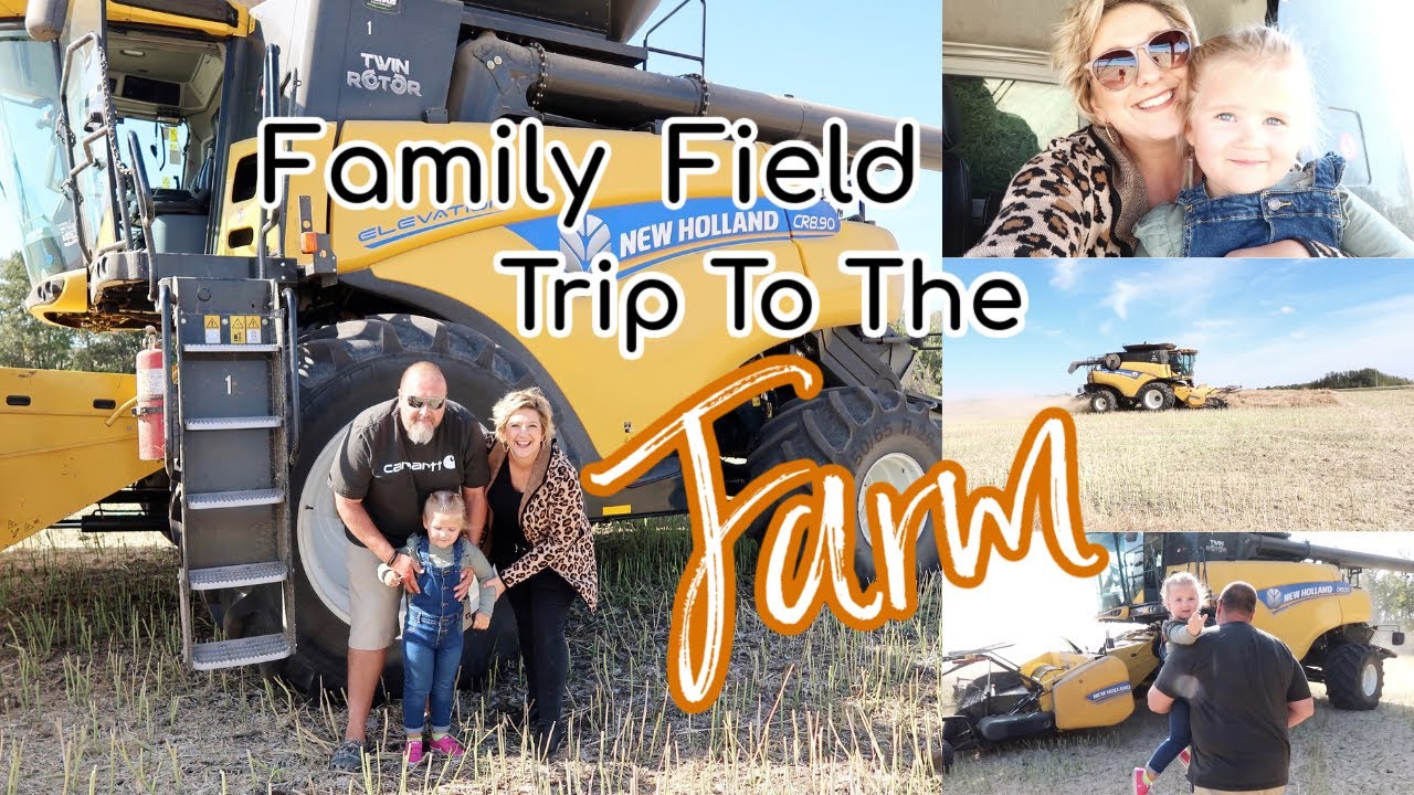 Family Field Trip To A Farm | Day In The Life Family Vlog - YouTube