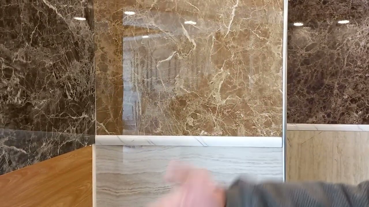 PVC MERMER DESEN VE LAMBİRİ DUVAR PANELLERİ IC DEKORASYON - YouTube