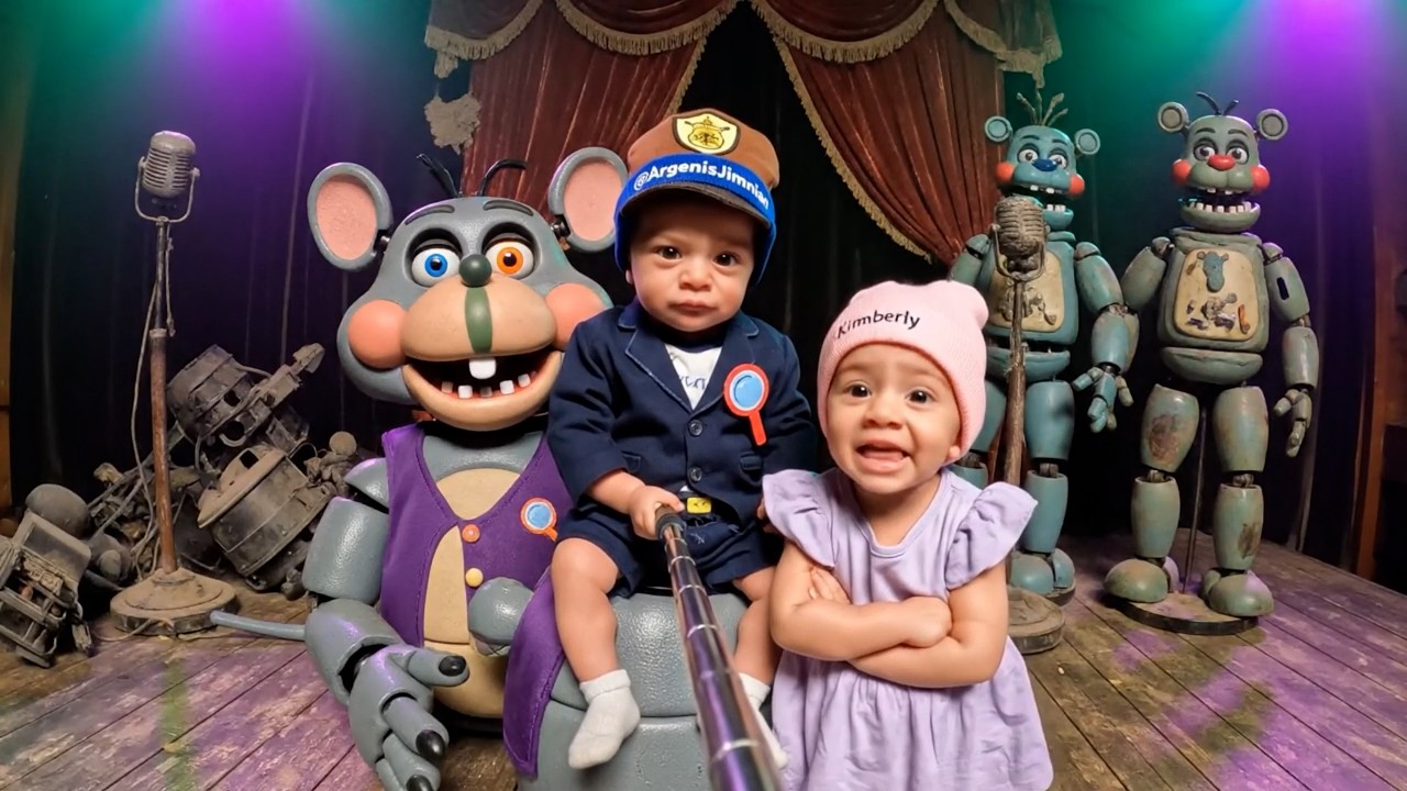 ¡NOS ENCERRARON EN CHUCKY'S CHEESE! 🍕🤖😱 (Robots poseídos) | Brayan y ...
