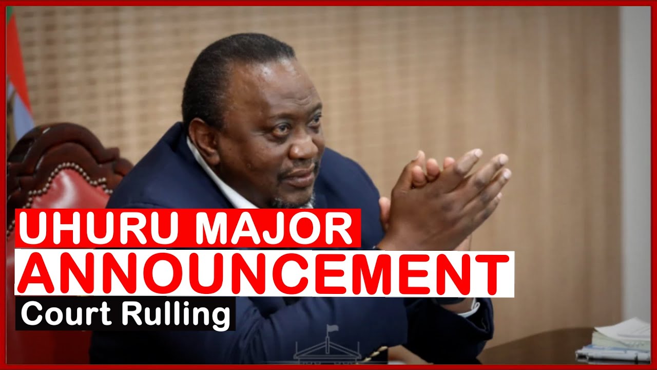 Uhuru's Major Announcement After Ruto Win at Supreme Court | news 54 - YouTube