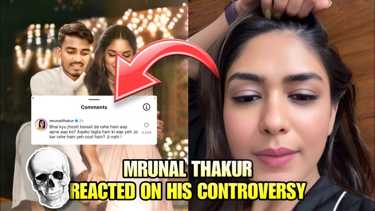 Mrunal Thakur Reacted On Her Comments Controversy| She Got Angry on Her Fan Diwali Editing With ...