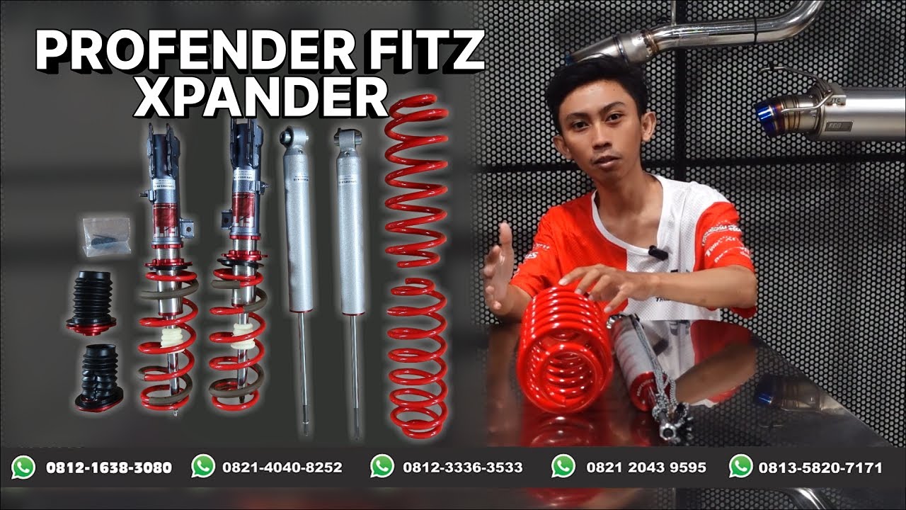 KUPAS TUNTAS COILOVER TER-ENAK UNTUK XPANDER! FITZ COILOVER BY PROFENDER! WORTH IT BANGET BELI ...