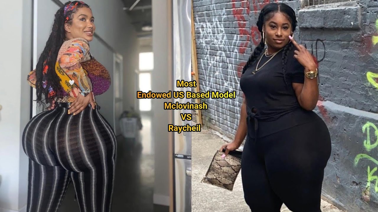 Most Endowed US Based Model Mclovinash VS Raycheil - YouTube