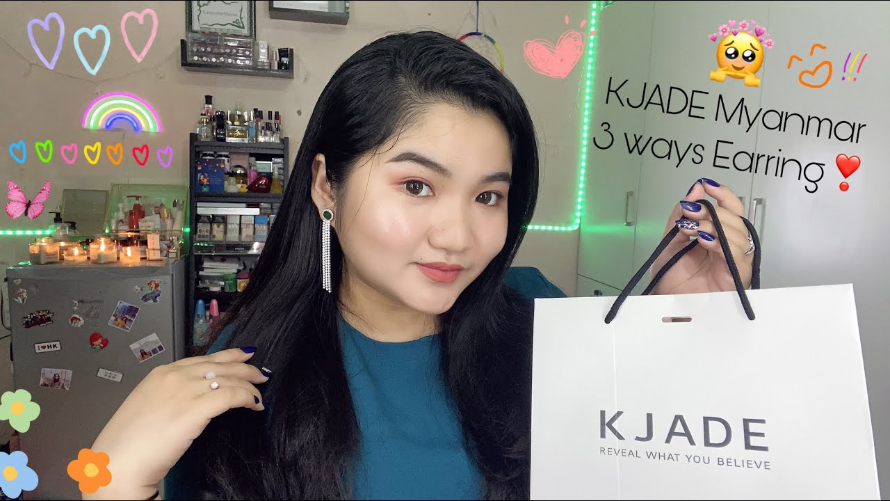 3 Ways Jade Dazzling Earring from K JADE Myanmar // CaterpillarMaybe ...