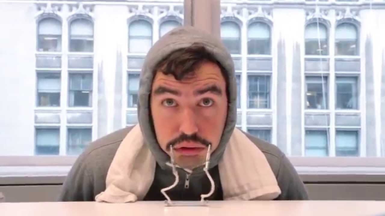 Mustache Weightlifting: The Secret to a Glorious Movember 'Stache - YouTube