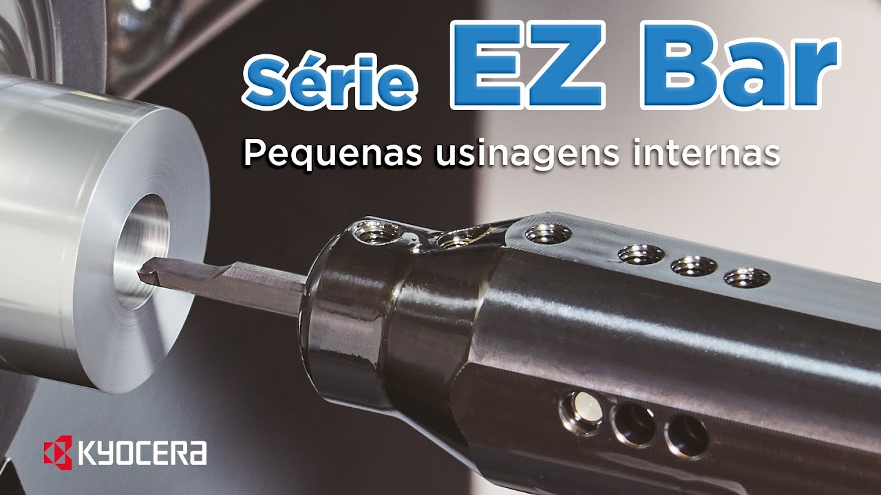Série EZ Bar - Small Tools Torneamento Interno - YouTube