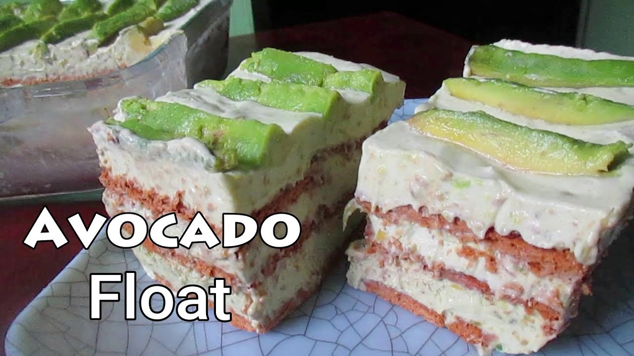 Avocado Graham Float | How to Make Avocado float | Avocado Graham Cake ...