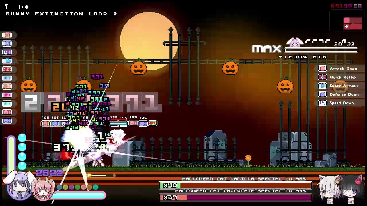 Rabi-Ribi - Now I really broke the Halloween boss this time - YouTube