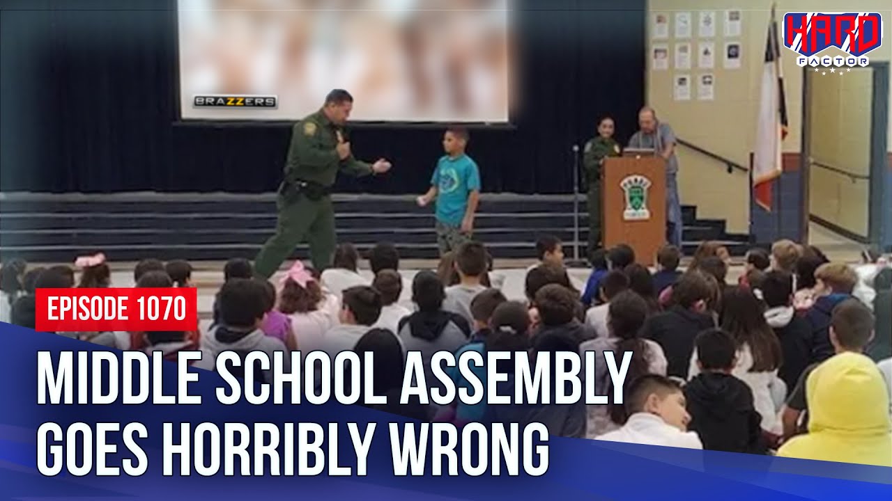 CBP officer Plays WRONG Video at Middle School Assembly | 10.28.22 - YouTube