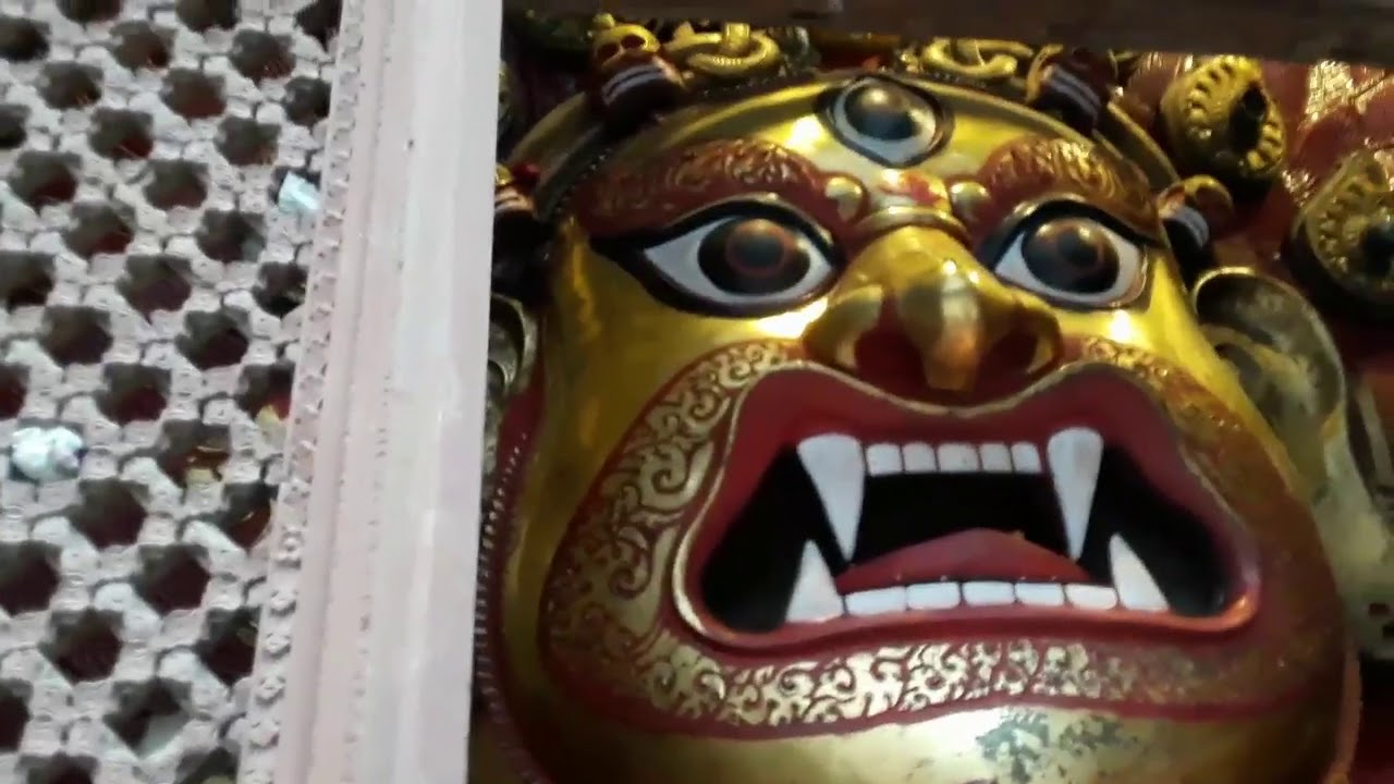 Sweta Bhairav, the most fierce God of Kathmandu - YouTube