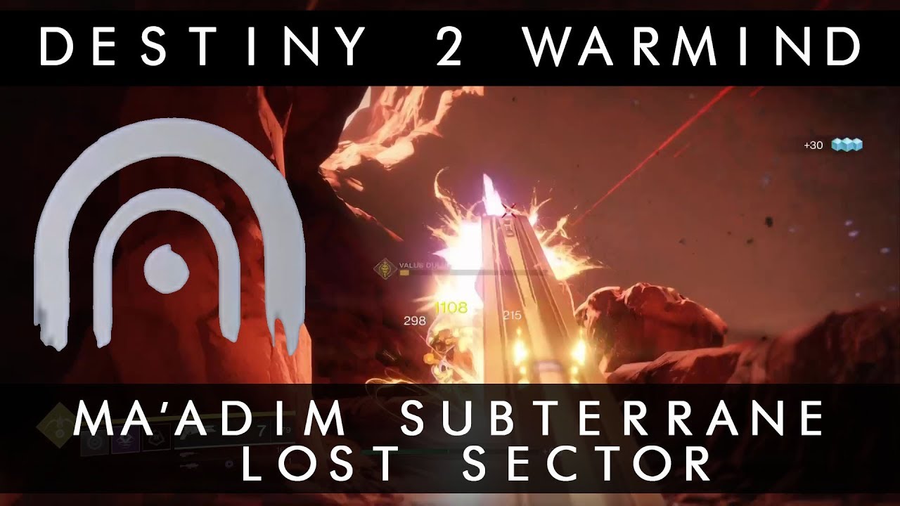 Destiny 2: Warmind Ma'adim Subterrane Lost Sector - YouTube