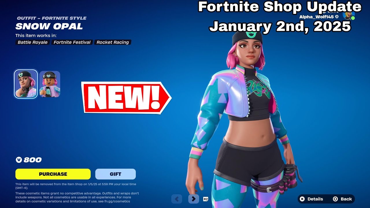 Fortnite: Item Shop Review [January 2nd, 2025](Fortnite Chapter 6) New ...