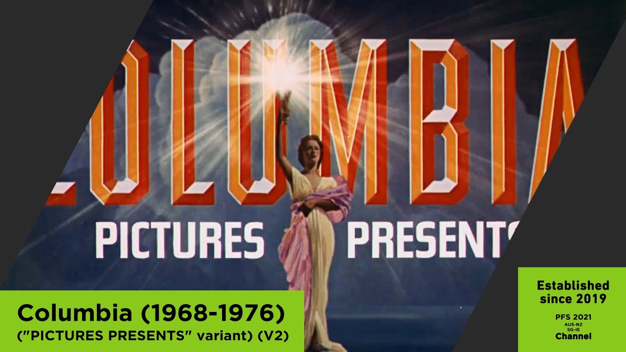 Columbia ("Pictures Presents") logo variant sequence (1968-1976; V2 ...