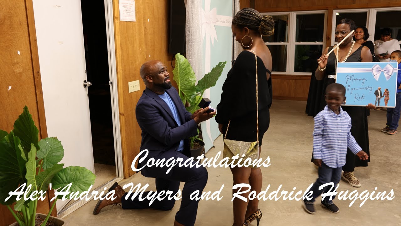 Congratulations Alex'Andria Myers and Roddrick Huggins - YouTube