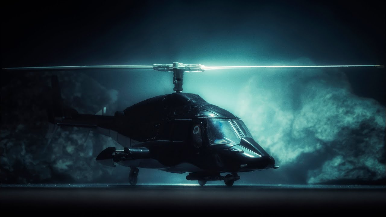 AIRWOLF LAIR -TOY PHOTOGRAPHY - YouTube