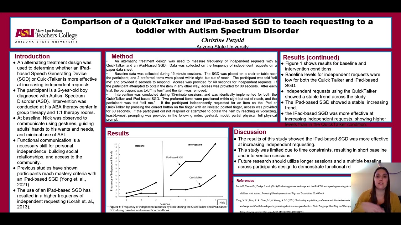 SPE 593 Applied Project Poster Petzold - YouTube