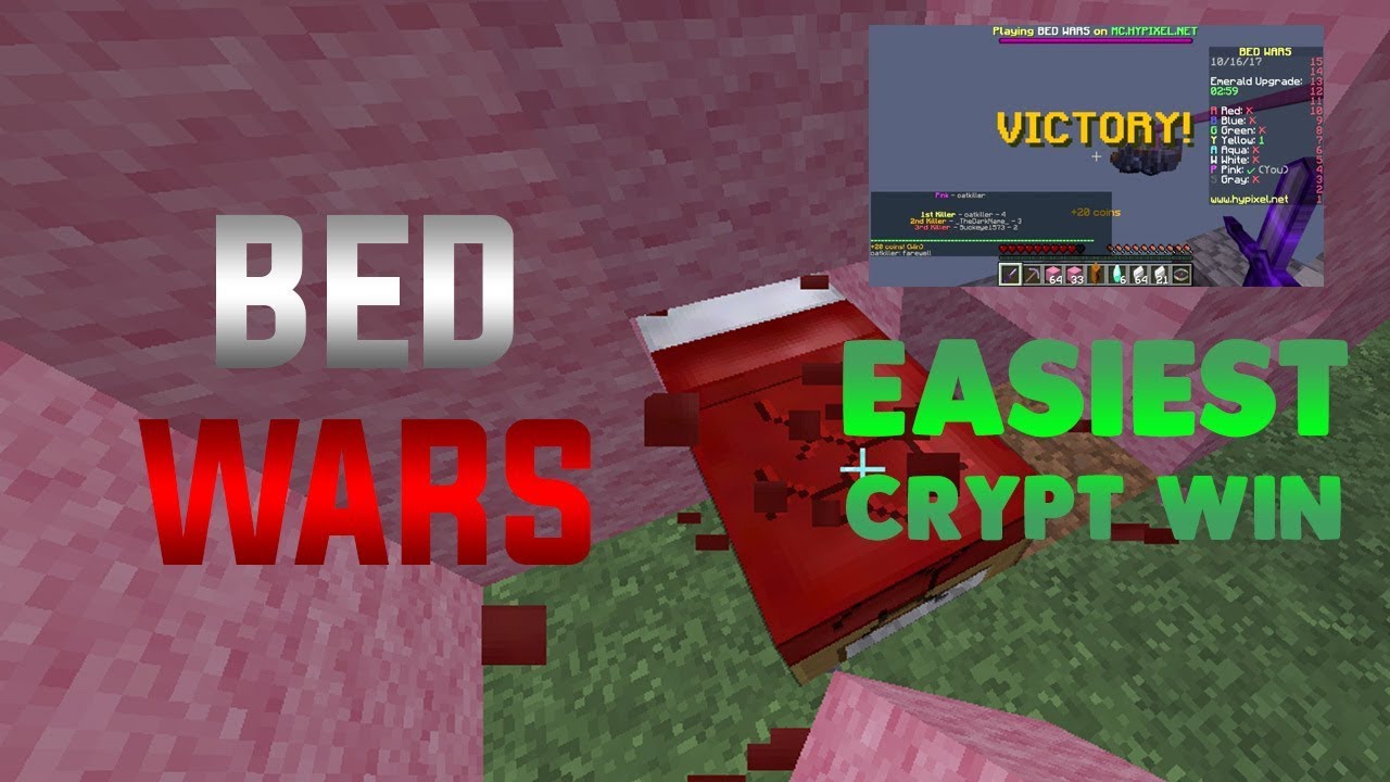 EASIEST Crypt Game! - Hypixel Bedwars - YouTube
