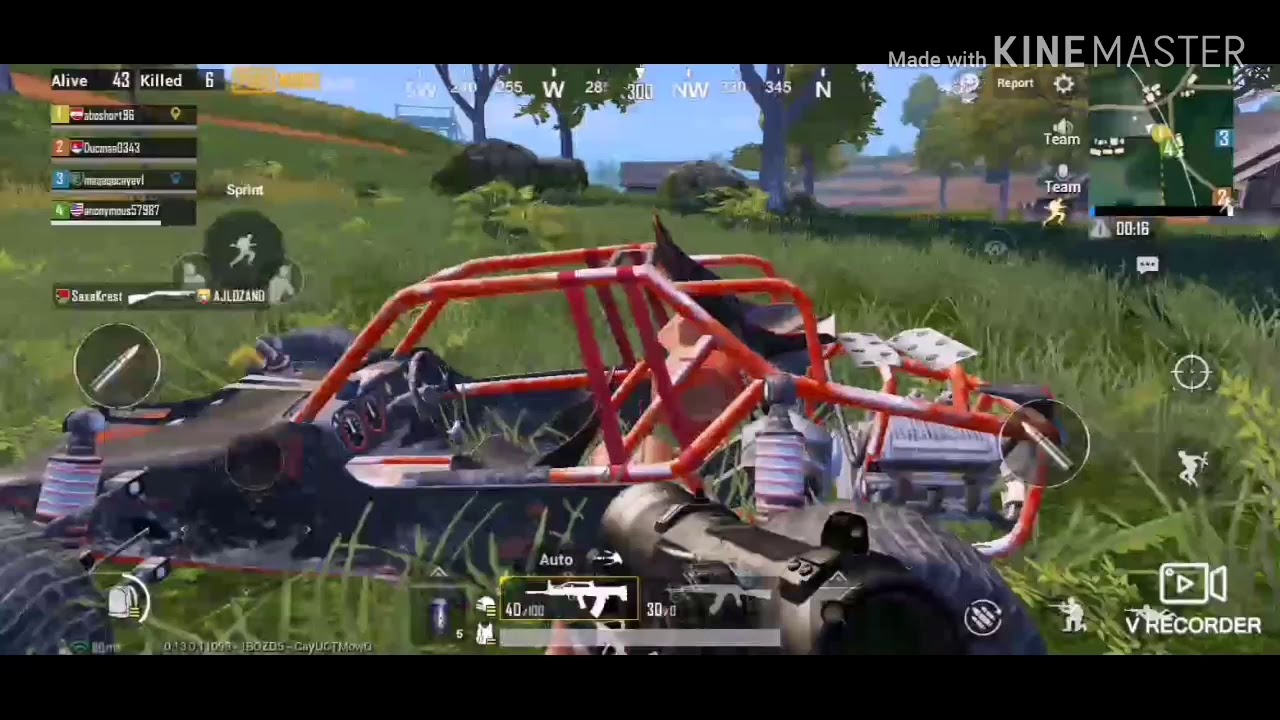 Scope x6 QBZ #pubg mobile لعبت مع كلاب لوت - YouTube