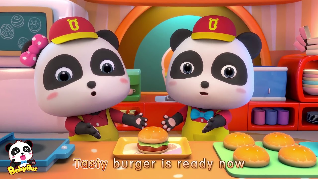 Baby Bus - Hamburger Maker - YouTube