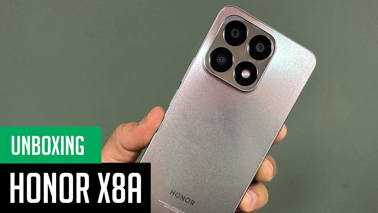 Honor X8a: Unboxing y primeras impresiones - YouTube